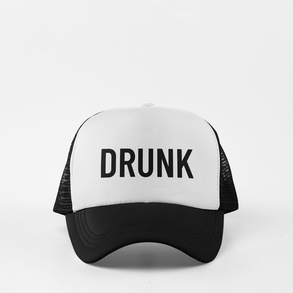 Handmade | Accessories | Drunk Trucker Hat | Poshmark